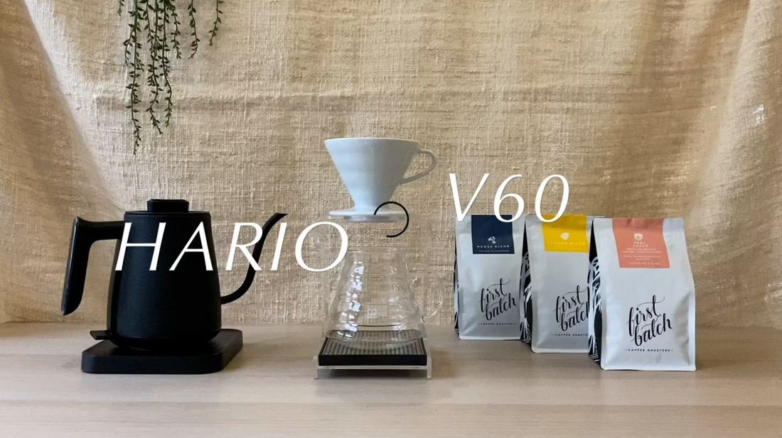 How to use a V60 - Coffee Brewing Guide and Recipe – First Batch Coffee ...